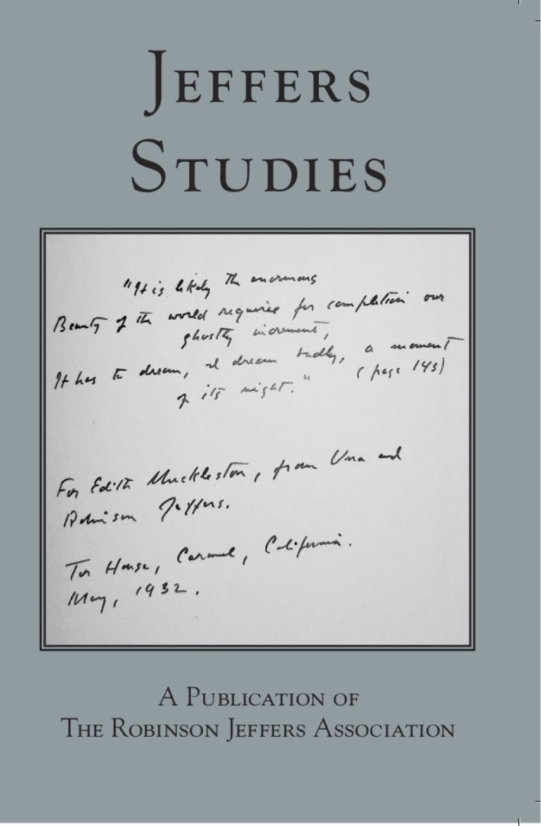 Jeffers Country – Robinson Jeffers Association